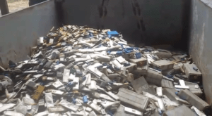 Used batteries and accumulators in Cameroon: controlled incineration